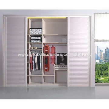 Wardrobe With Aluminium Door, Mdf Carcass, Soft-closing Hinges And Soft ...