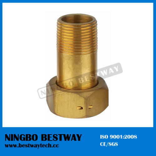 Low Lead Brass Water Meter Pipe Fitting, High Quality Low Lead Brass ...