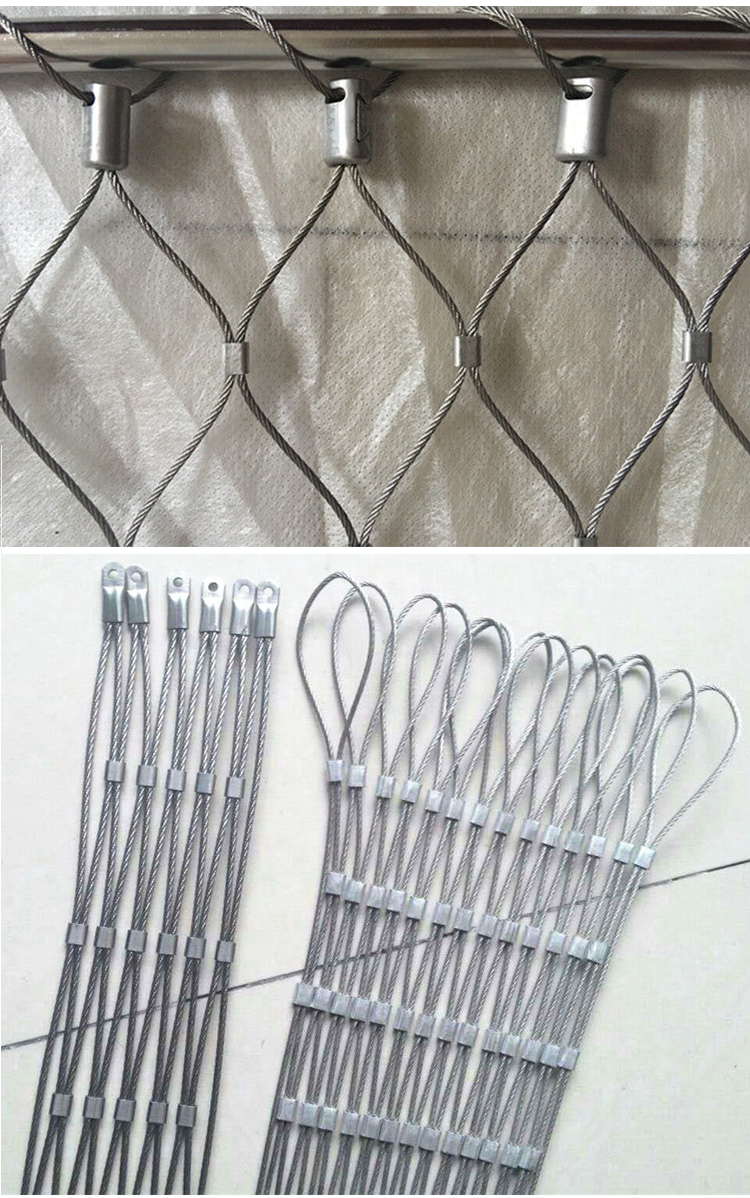 Diamond Ferrule Type Rock Fall Protection Wire Mesh Ss 316, High ...
