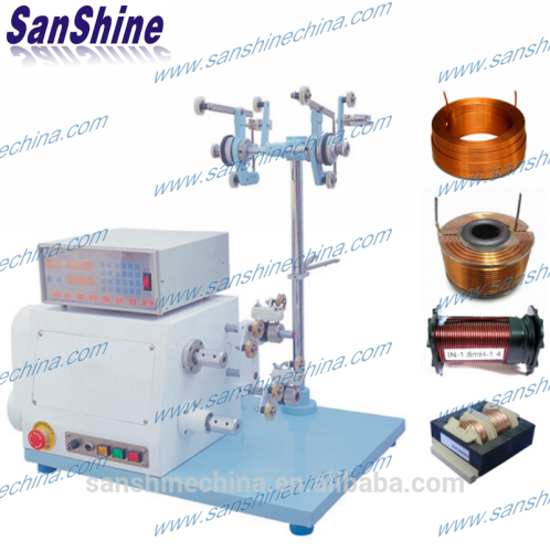 Two Spindles Automatic High Torsion Thick Wire Coil Winding Machine ...