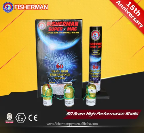60g Reloadable Bomb Pyrotechnic Aerial Artillery Shells Fireworks, High ...