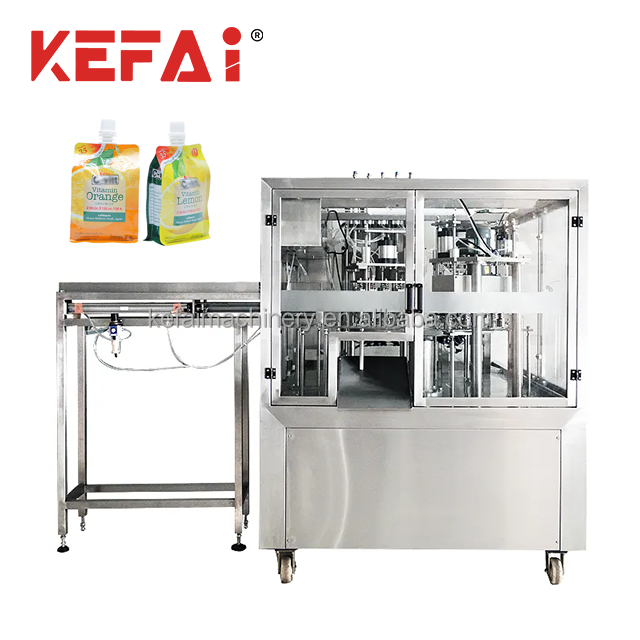 Kefai Juice And Liquid Filling Machine For Detergent And Food Packaging ...