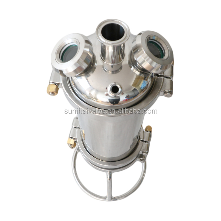 10 Inch Sanitary Tri Clamp Column Pipe Spool Kit With Filter And Stand ...