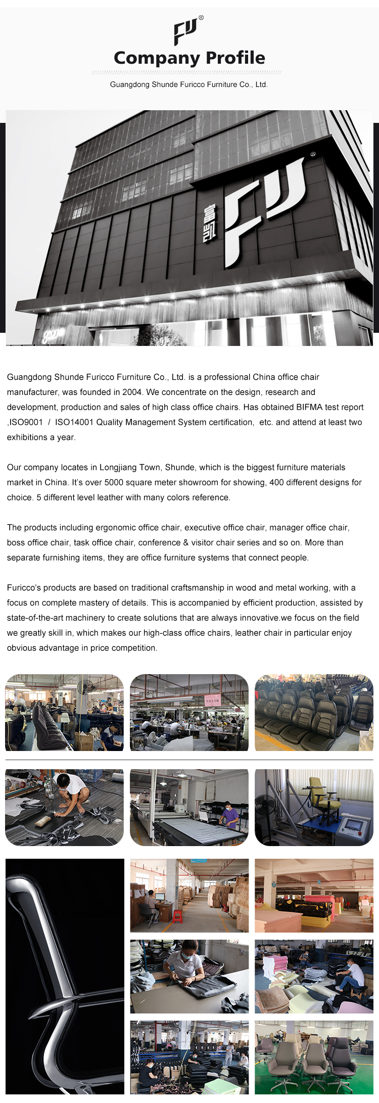 Furicco High Back Mesh Ergonomic Swivel Office Chair, High Quality ...