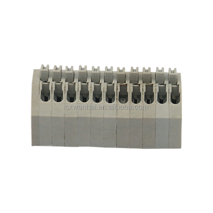 Factory Manufacturing 2.5mm Pcb Spring Terminal Block Connectors 250-2. ...