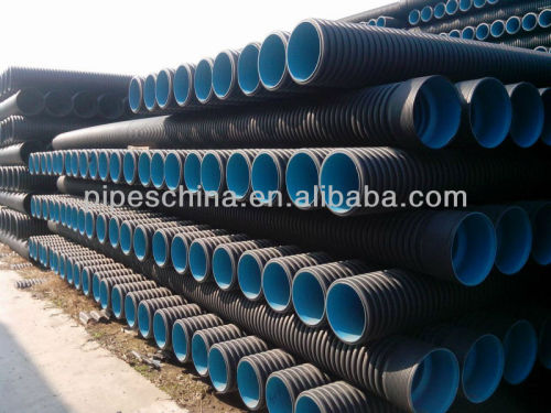 Sn8 Double Wall Pe Corrugated Pipe For Drainage, High Quality Sn8 ...
