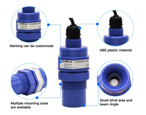 Gut741industrial Ip68 Modbus Rs485 Ultrasonic Level Sensor, High ...