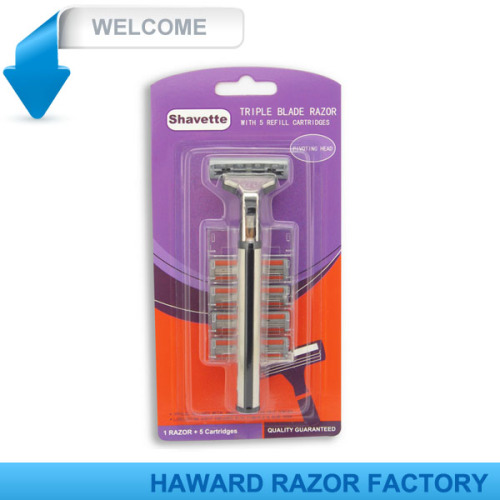 D910l Triple Blade System Razor, High Quality D910l Triple Blade System ...