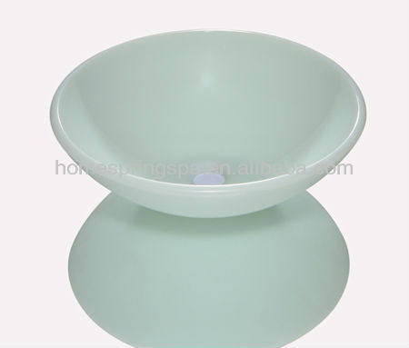 Lavabo White Jade Glass Sink Art Sanitary Ware China, High Quality ...