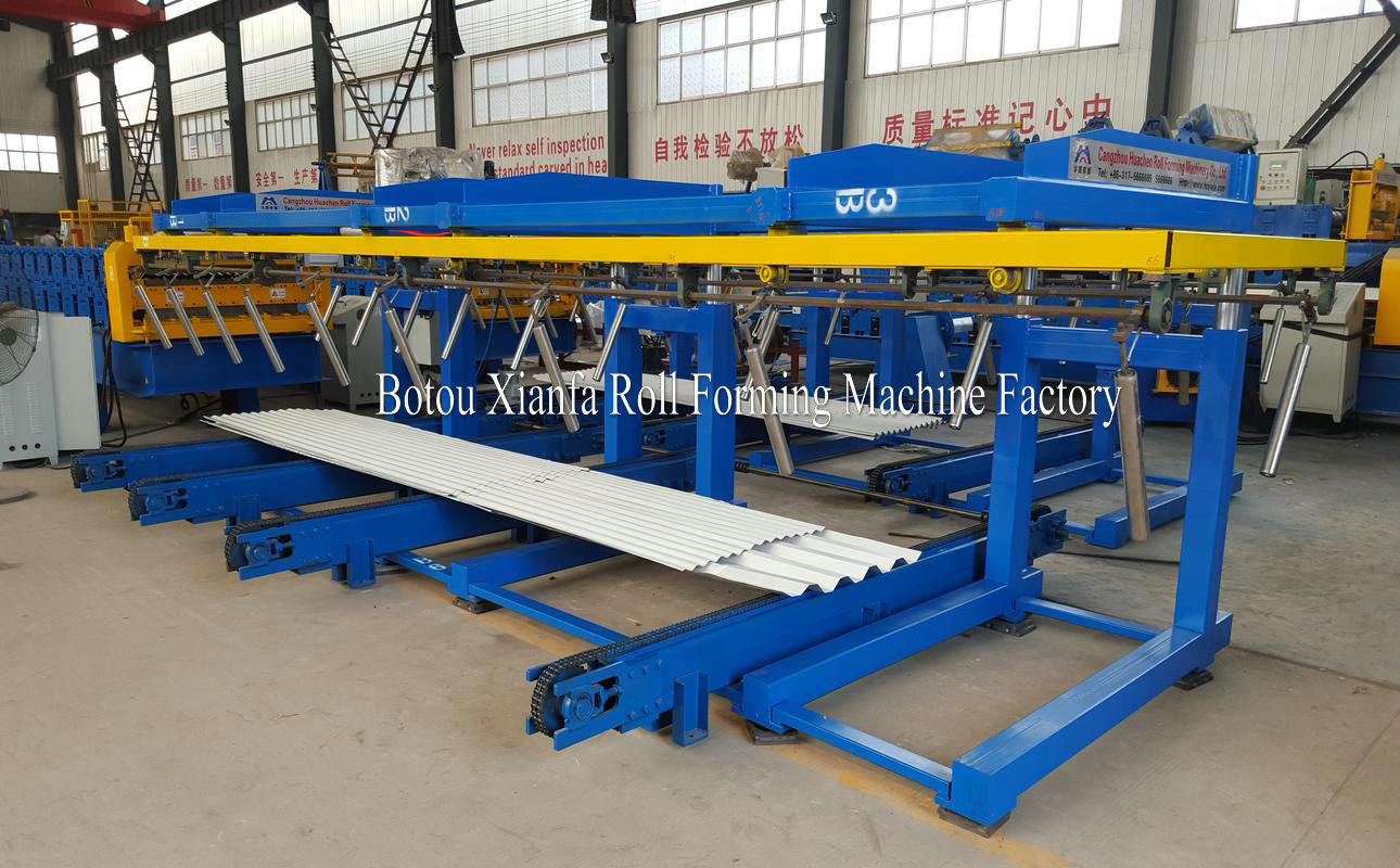 CNC Standard XF6M Color Steel Tile Auto Stacker China Manufacturers ...