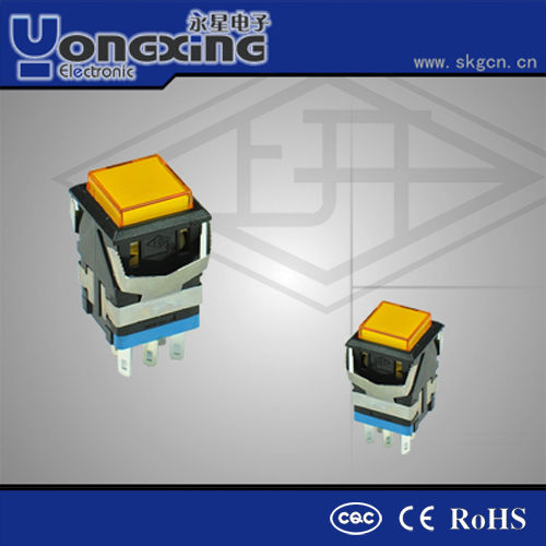 Hot Sale Ip40 3a 250v Ac Single Pole Momentary /110v Pushbutton Switch ...