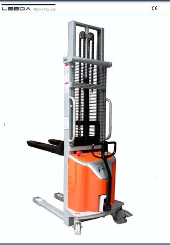 Semi-electric Stacker With Forklift Mast (mms Series), High Quality ...