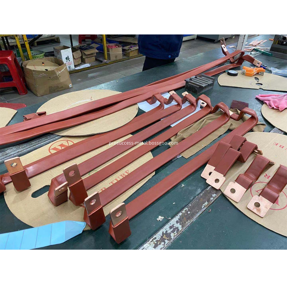 Flexible Copper Busbar Soft Connection For Large Current, High Quality ...