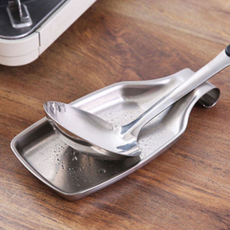 Stainless Steel 304 Spoon Rests For Kitchen Buffet, Oversized, Durable ...