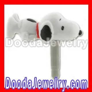 Snoopy's Adorable Earphone Jack Accessory For Smart Phone , High ...