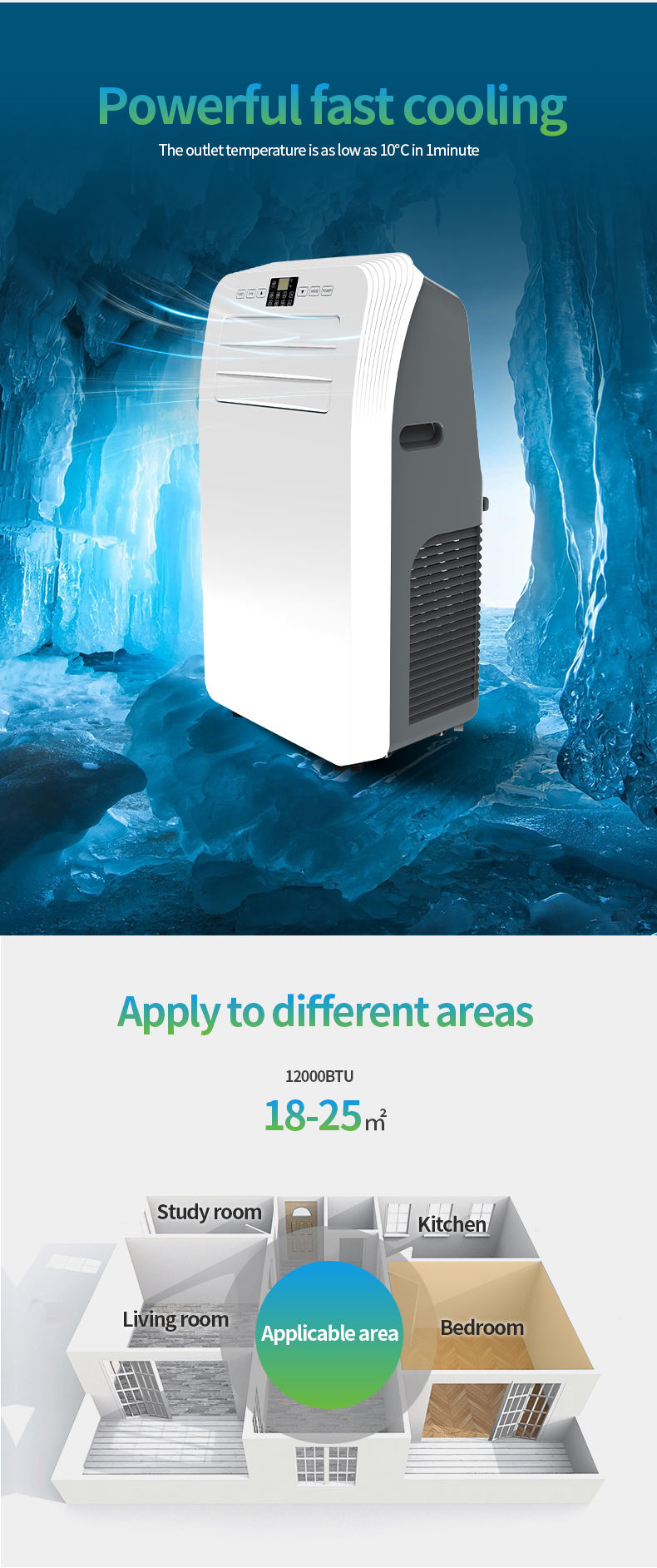 European Portable Air Conditioner 9000btu/12000btu - Air Conditioner ...