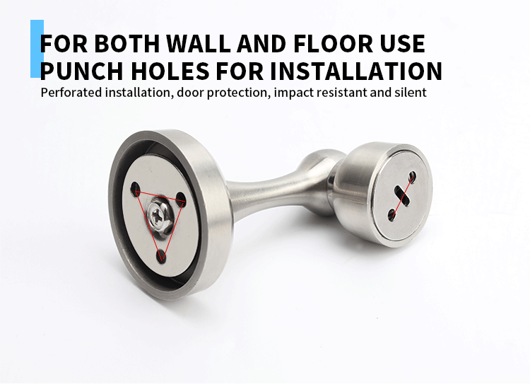 Dtop High Quality Safety Door Stopper Stainless Steel Stopper Magnetic ...