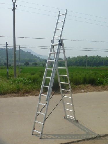 3x11 Rung Combination/extension/multi/step Ladder With En131, High ...
