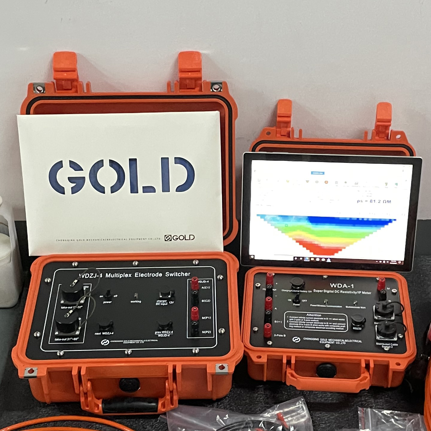 3d Multi-electrode Geological Resistivity Imaging System, High Quality ...