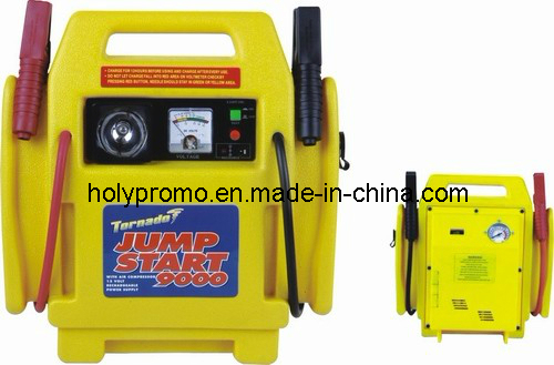 3 In 1 Jump Start With Air Compressor And Spot Light (mw0102), High ...