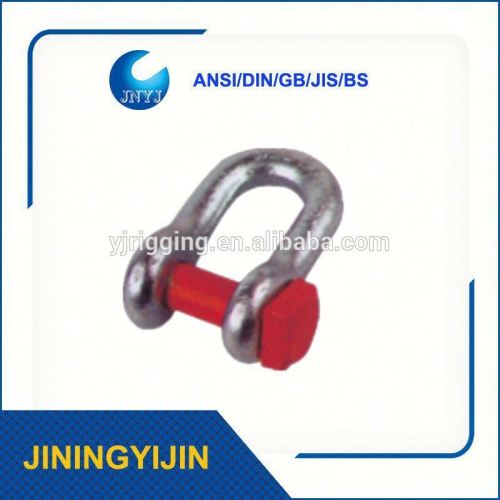 Factory Price Drop Forged Chain Shackles Forged Pin D Shackle, High ...