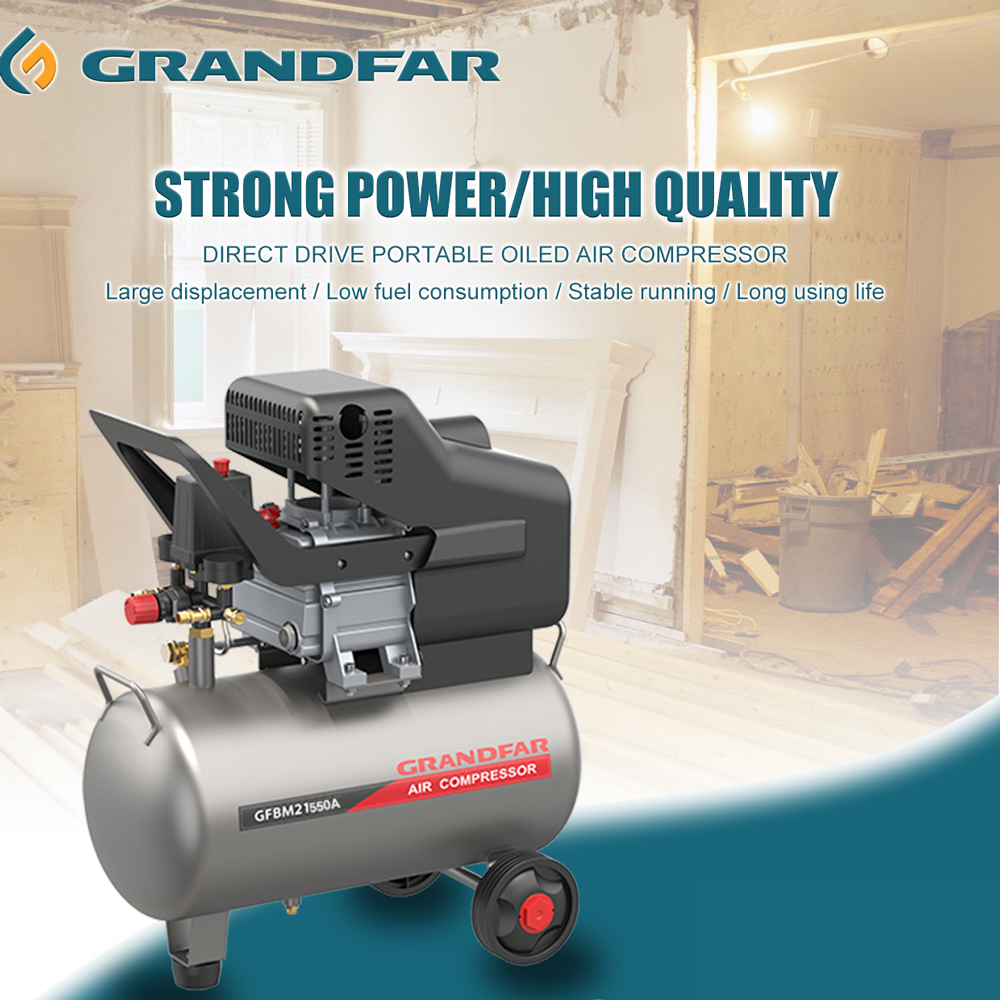 Grandfar Gfbm21550a 220v 50l 1.5kw Industrial Air-compressors Equipment ...