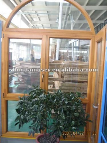 German Style Solid Wood Window, High Quality German Style Solid Wood ...