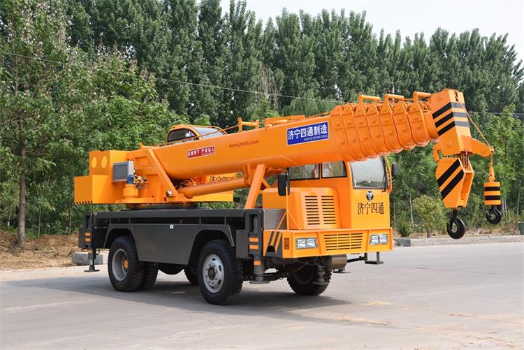 16 Ton Telescopic Boom Mini Truck Mounted Crane, kualitas tinggi 16 Ton ...