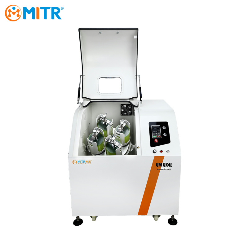 Mitr Small Omnidirectional Planetary Ball Mill Machine For Lab Battery ...