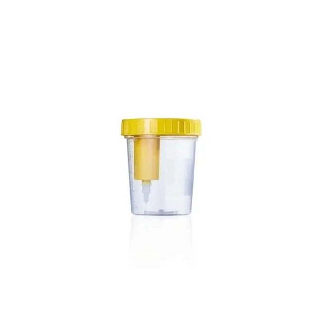 Urine Collection Cup with Integrated Transfer Device China Manufacturers Suppliers Factory Exporter