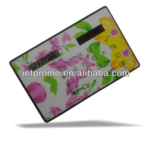 8 Digits Mini Credit Card Size Colorful Calculator, High Quality 8 ...