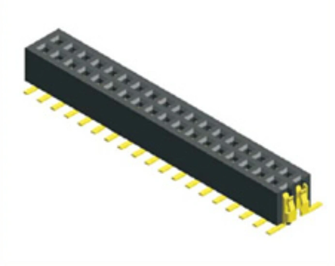 1.27mm Female Header Dual Row SMT Type(W=3.1 H=2.1) China Manufacturers ...