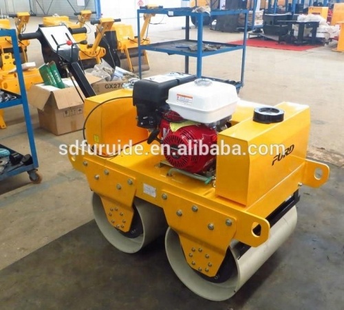 550kg Manual Vibrating Road Roller Compactor For Soil Compacion, High ...