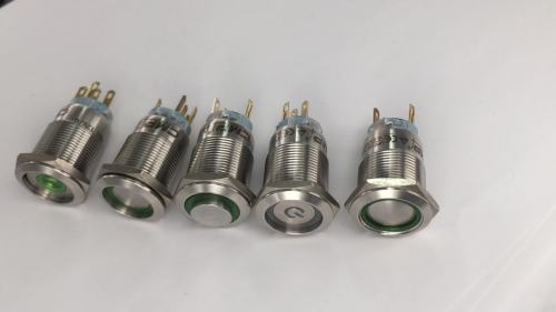 Dia:19mm Emergency Light Push Button Switch, High Quality Dia:19mm ...