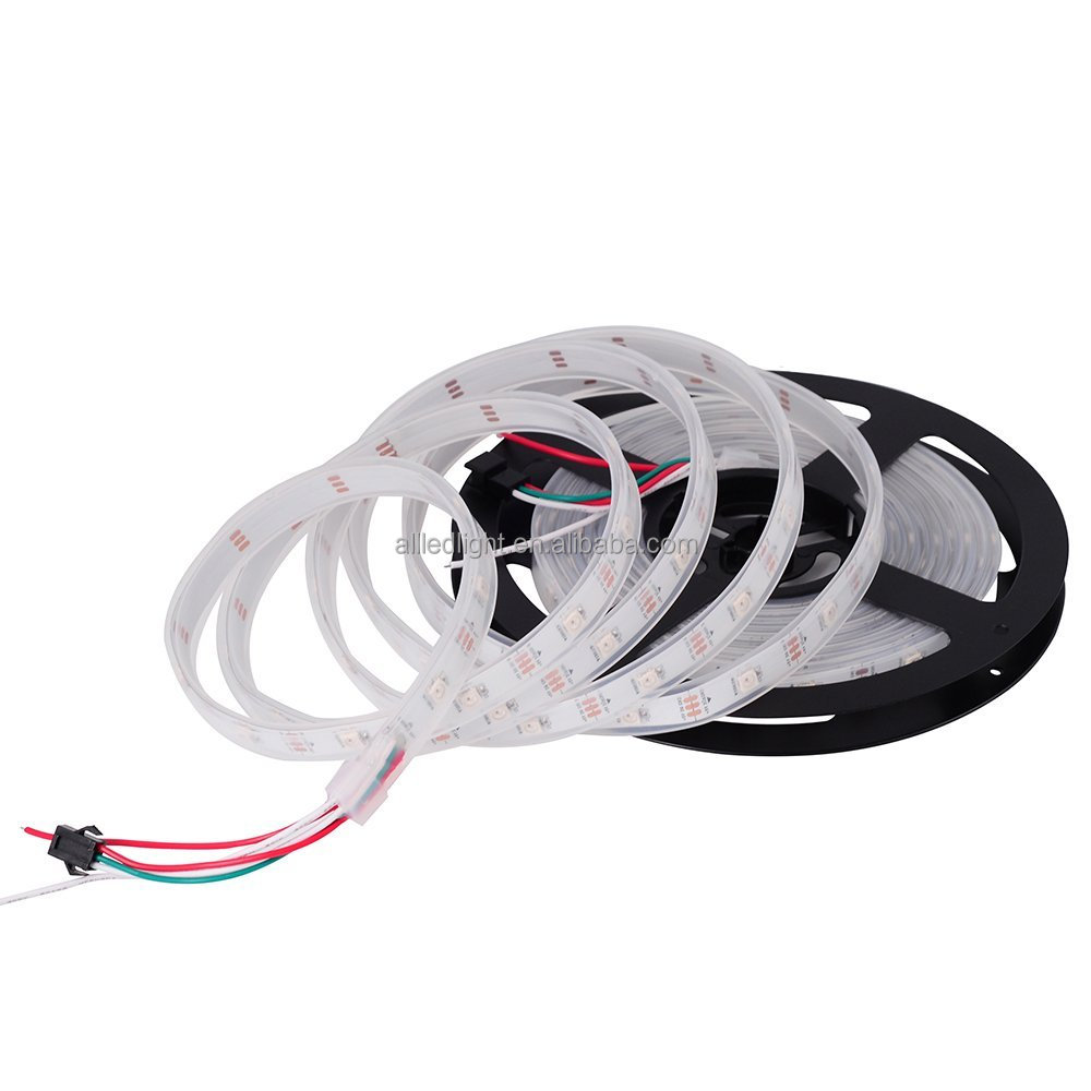 12v/24v Ws2811 Addressable Led Strip - 30/48/60/72 Leds/m, Ip30/65/67 ...