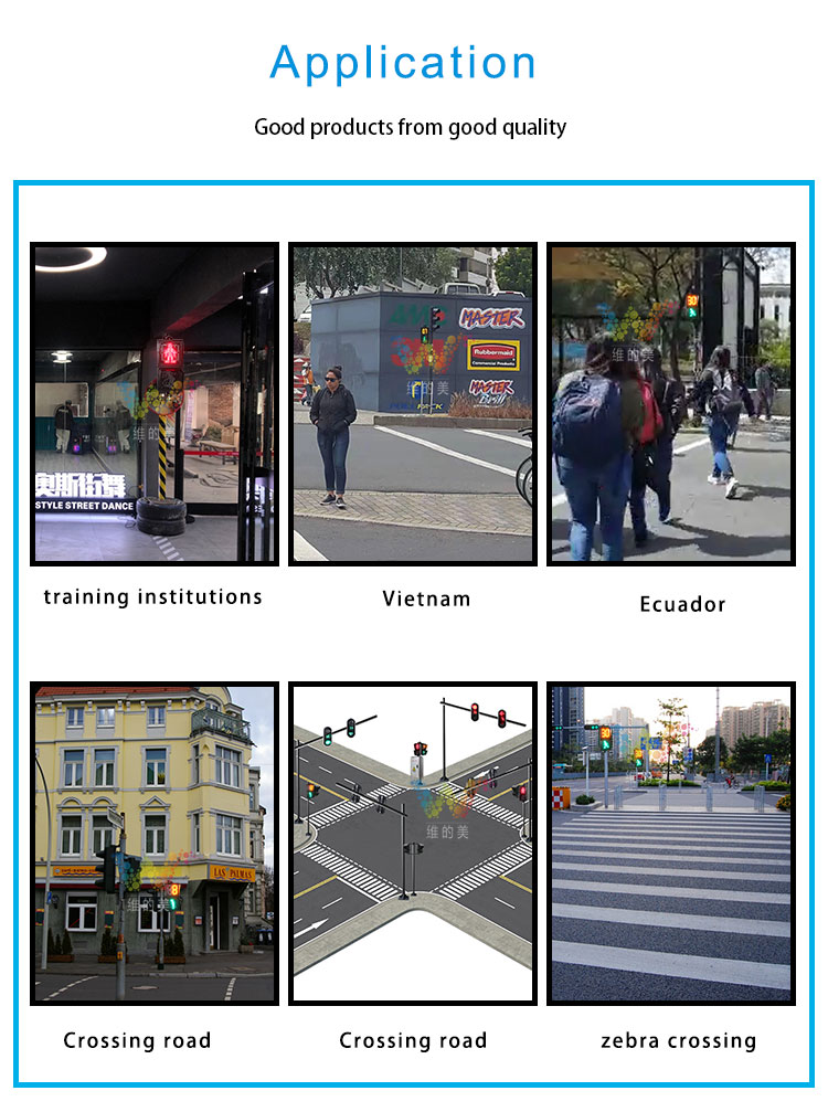 Countdown Timer 200mm Led Traffic Pedestrian Cross Light, High Quality ...