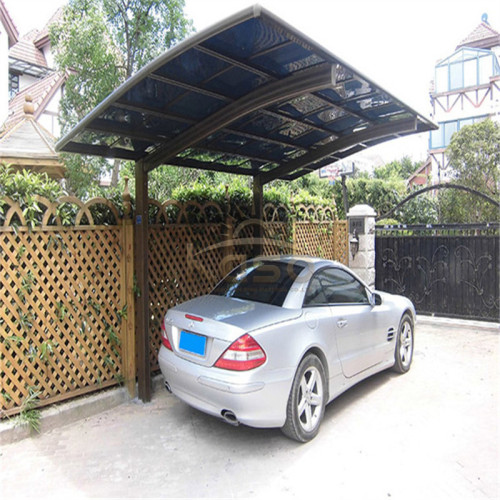 Lean Frame Fiberglass Roof Metal Enclosed Carport Kit, High Quality ...