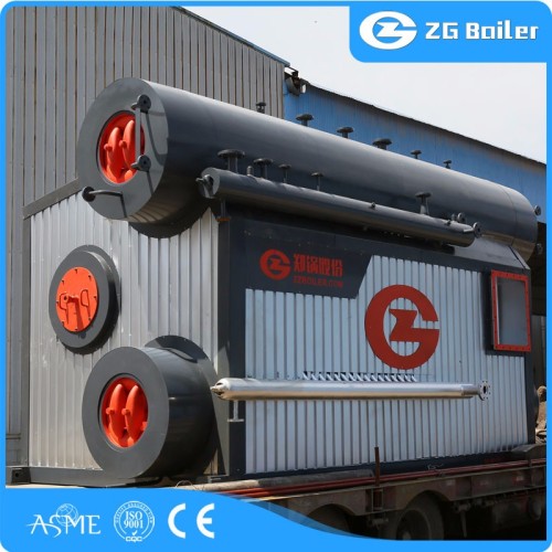 D Type Bi Drum Oil Gas Duel Fuel Fired Boiler, High Quality D Type Bi ...
