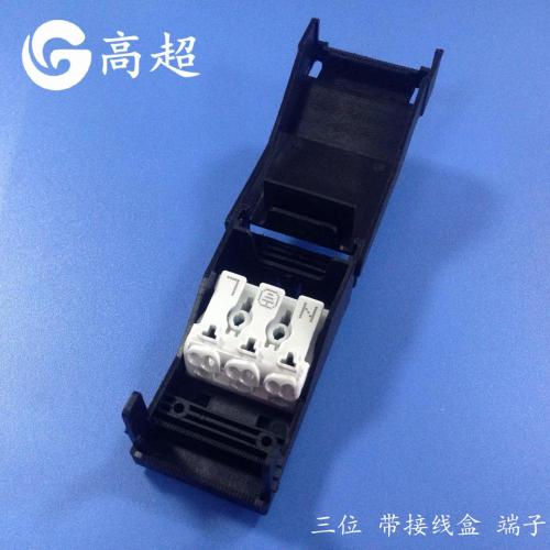 Screwless Push Button Connector Terminal Block Strip, High Quality ...
