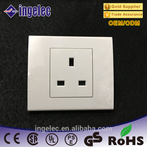 Porcelain Material 2 Pin Wall Socket Double Euro Socket German Socket ...
