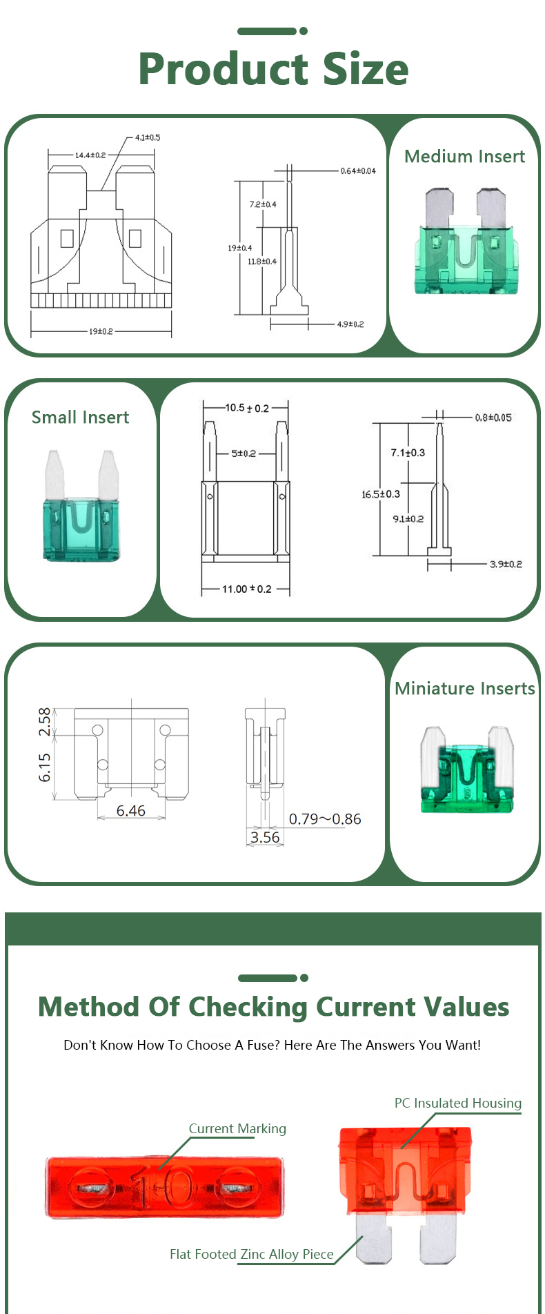 Automotive Power Supply Connectors And Holders For Batteries (1a-60a ...