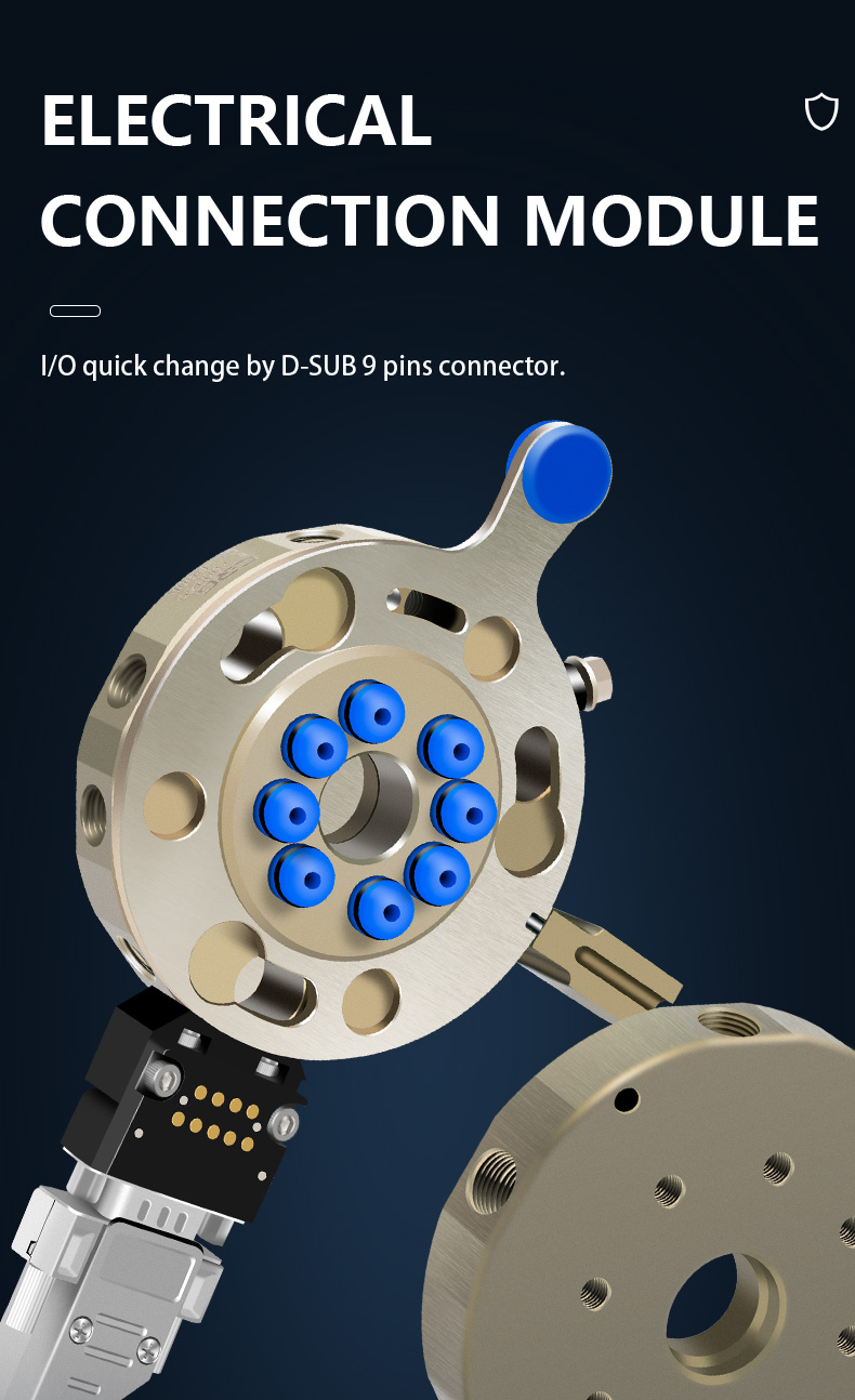 Manual Gripper Quick Changer Device For Robot Arm Tooling: A ...