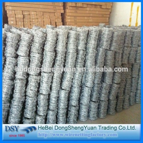 14 Gauge Galvanized Weight Barbed Wire, High Quality 14 Gauge ...