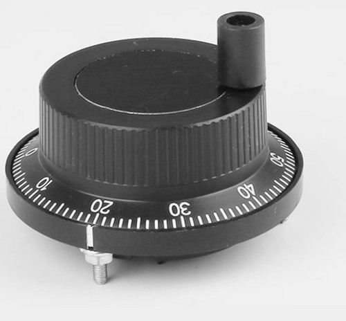 Black Plastic 100 Ppr Cnc Optical Handwheel Encoder, High Quality Black ...