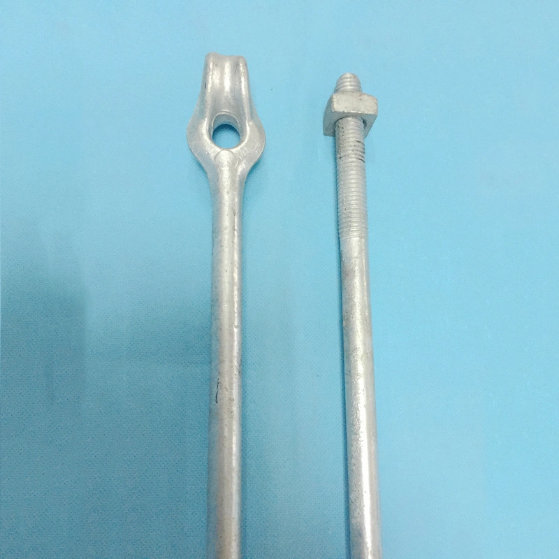 Forged 5/8" Thimble eye ground anchor rod China Manufacturer