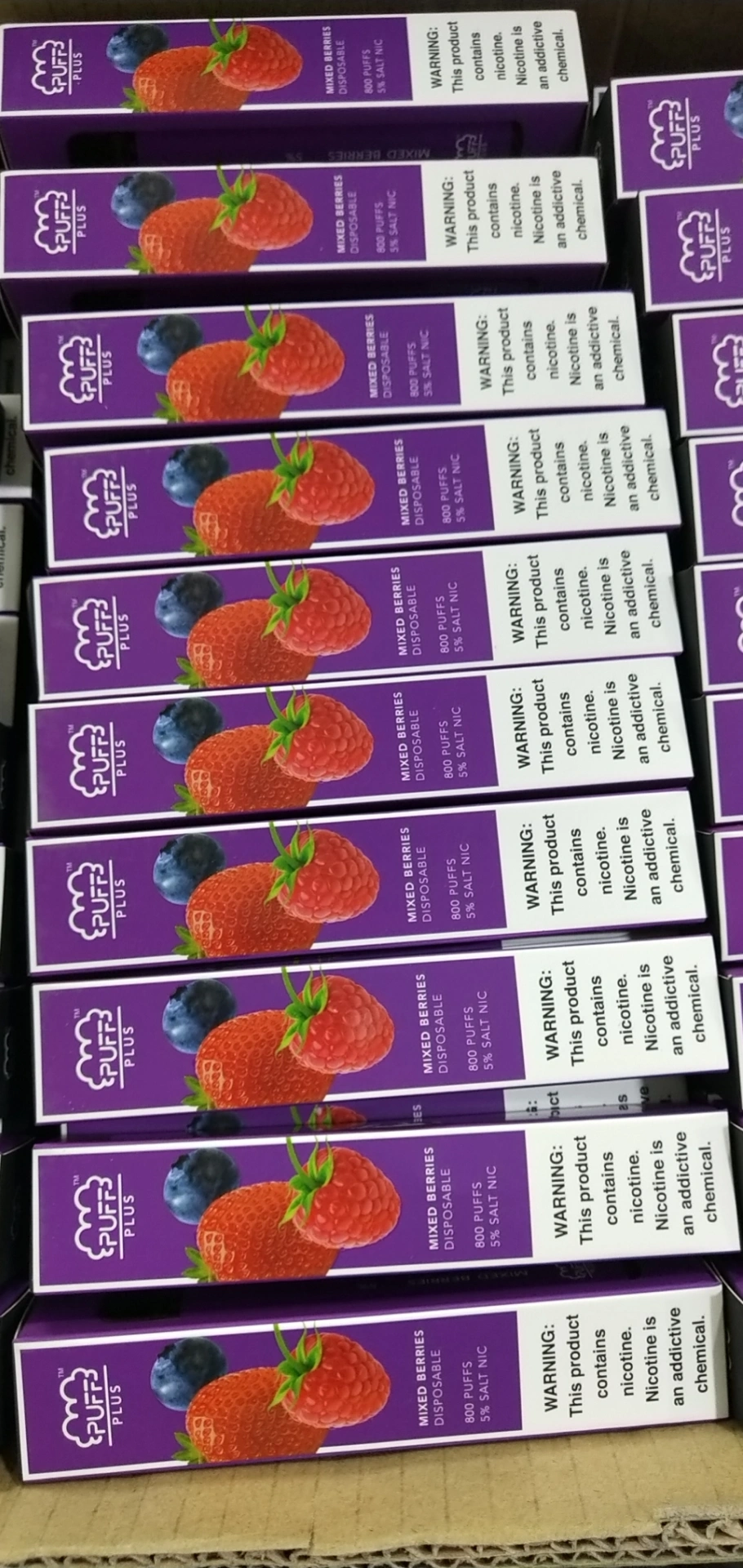 ใหม่ล่าสุด Puff Bar Plus Disposable 800puffs Disposable Vape คุณภาพสูง ...