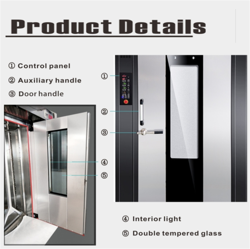 Automated Bakery Equipment: 16-tray Bakers Pride Diesel Rotary Rack ...