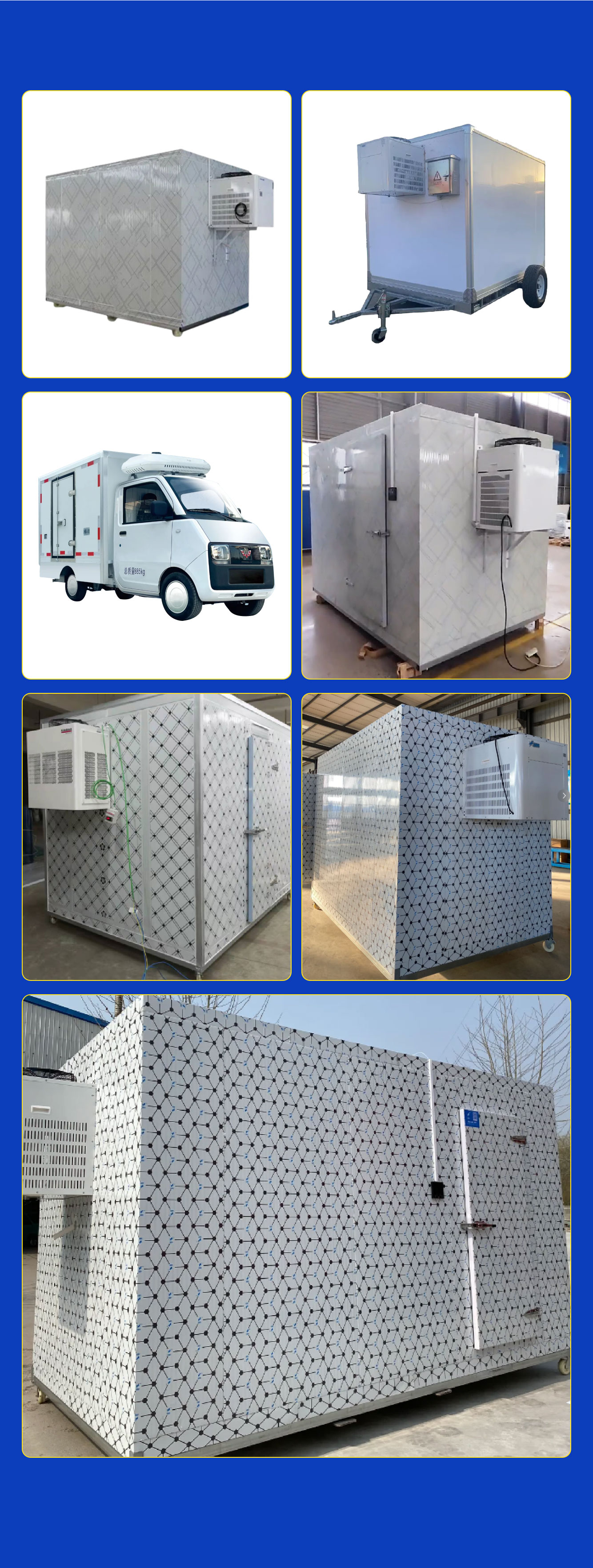 Mobile Walk-in Cooler Storage Room For Home & Restaurant With Copeland ...