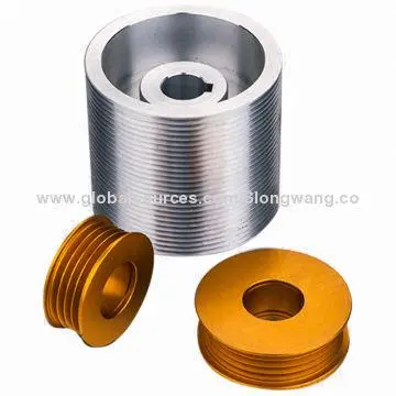 V-ribbed Pulley, Made Of Steel And Aluminum, High Quality V-ribbed Pulley, Made Of Steel And ...