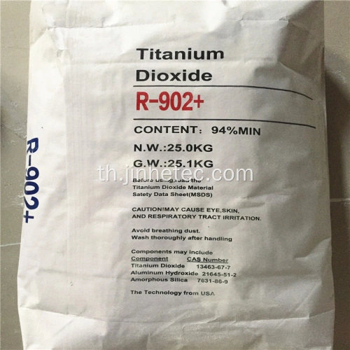 ผู้ผลิตในจีน Titanium dioxide rutile และ anatase